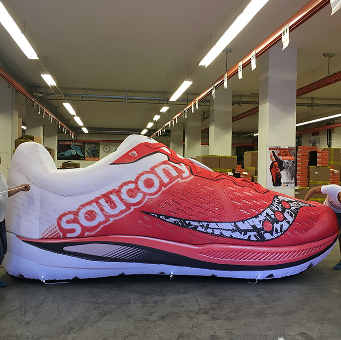AIR promotionInflatable shoe - AIR promotion