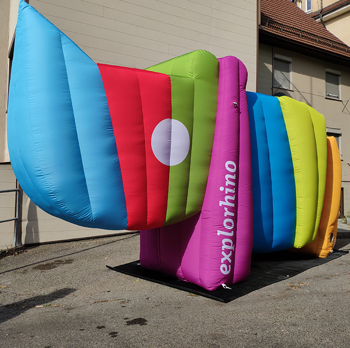 AIR promotionInflatable Rhino for Explorhino - AIR promotion